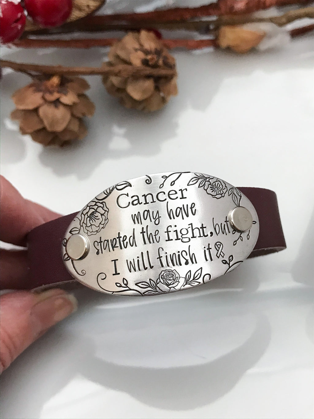 Cancer May Have Started the Fight but I Will Finish It – Stampin_Stitchin